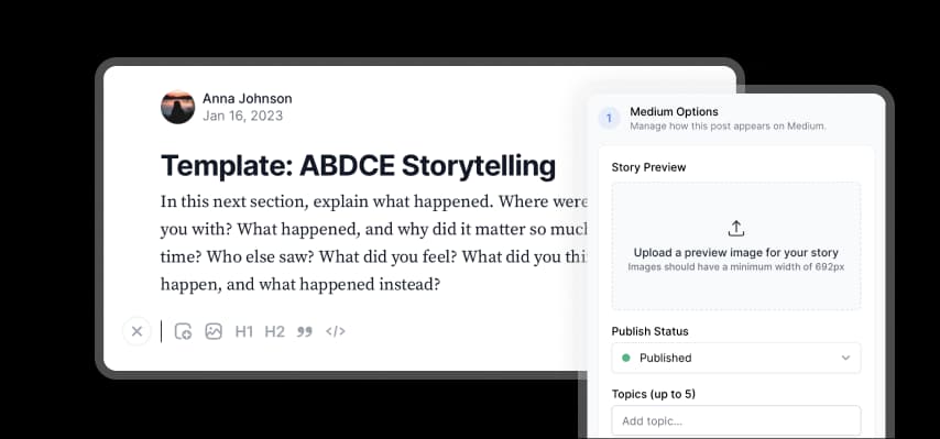 Typeshare | Everything you need to start writing online.